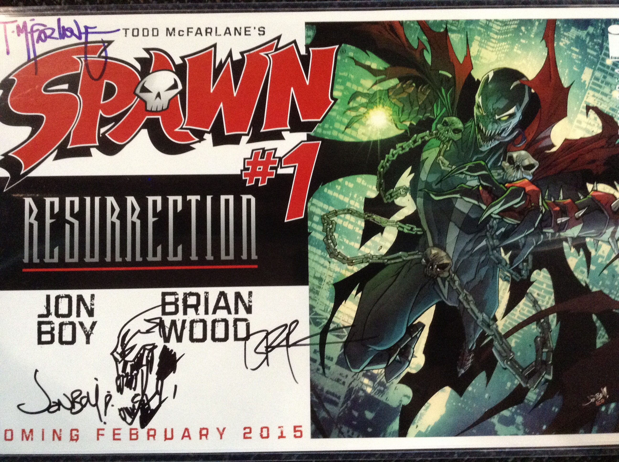More on Spawn #1 – COMICSHEATINGUP
