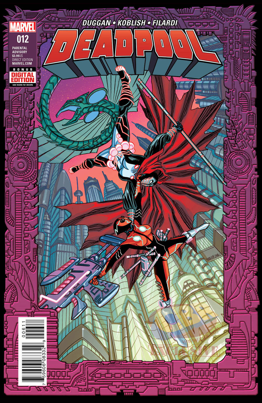 Deadpool 2099 to be back in issue 12, not a one and done story – COMICSHEATINGUP