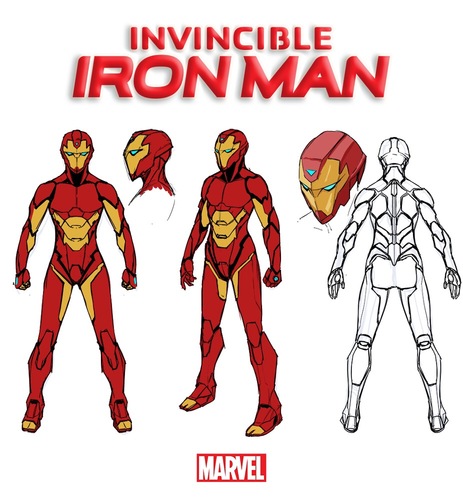 Marvel Announces All New (Renumbered) Iron Man Series Starring Riri ...