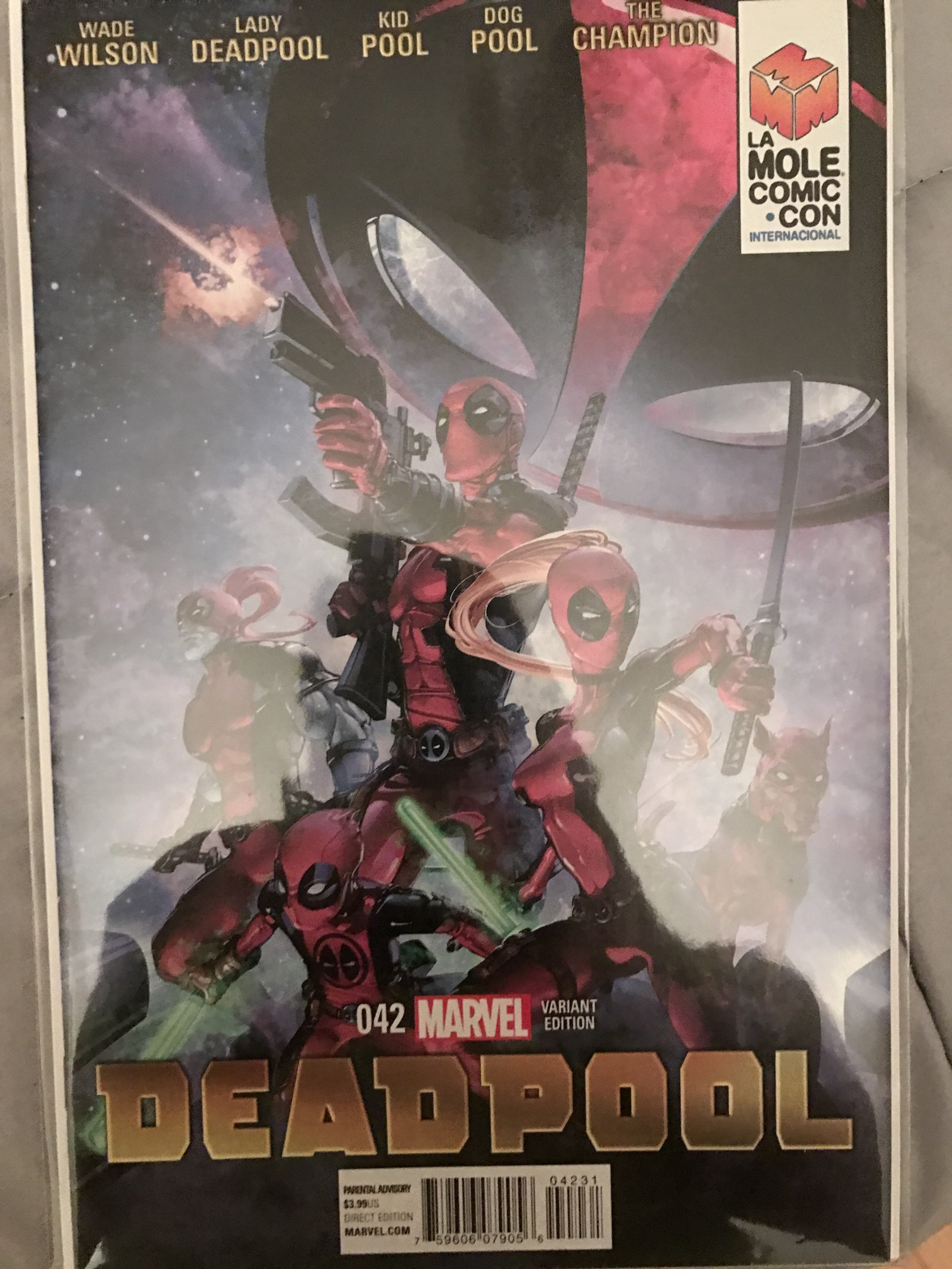 Free Comic Wednesday: Deadpool #42 La Mole Variant – COMICSHEATINGUP
