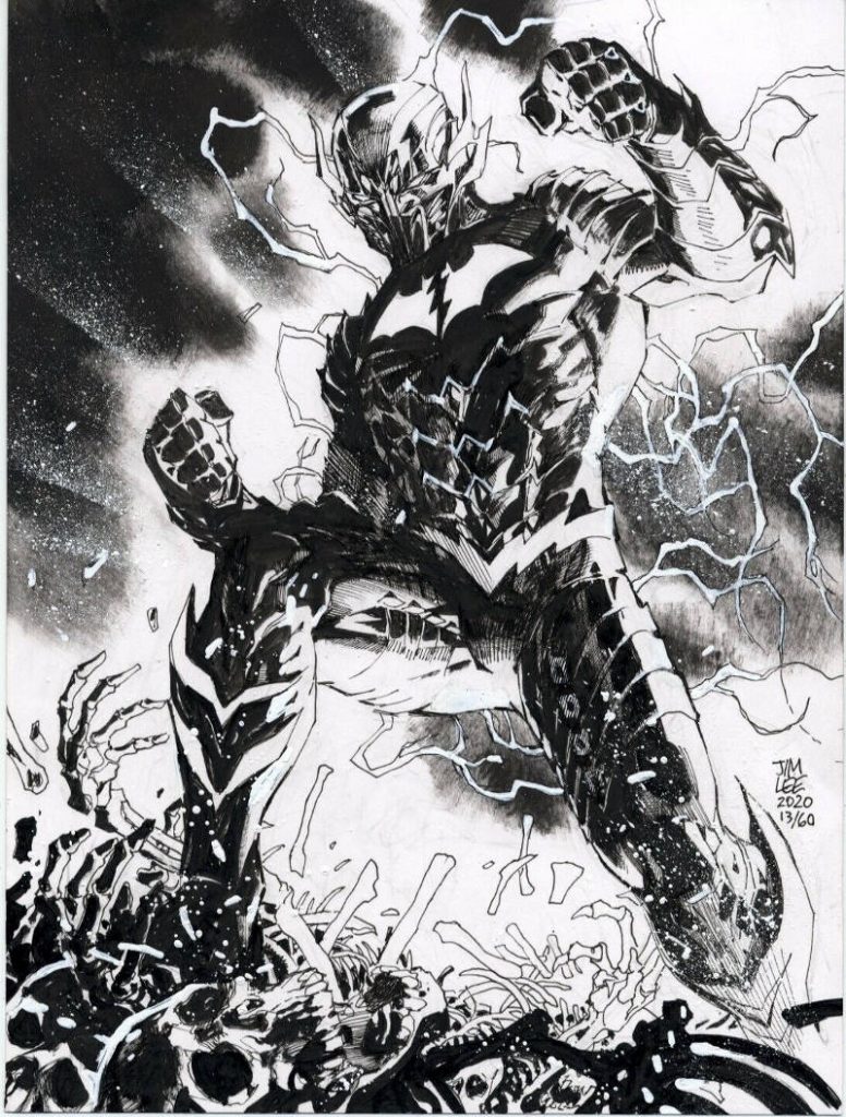 Jim Lee Sketches for Binc Charity – Updates – COMICSHEATINGUP