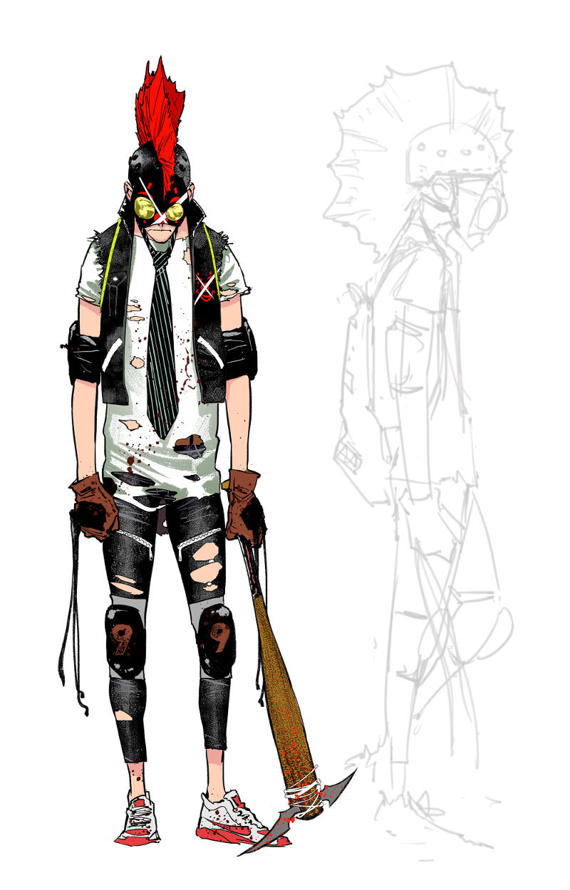 Clownhunter First Look – COMICSHEATINGUP
