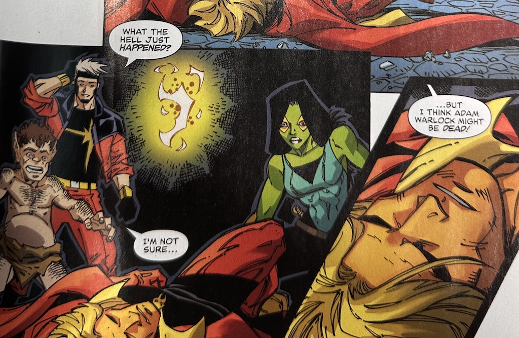 Adam Warlock Gamora